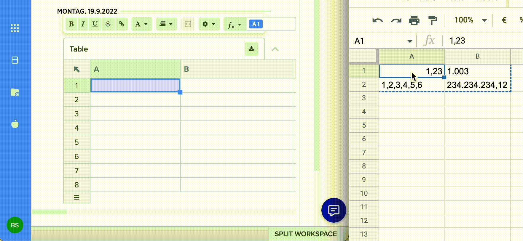 Updating User Locale Benchling