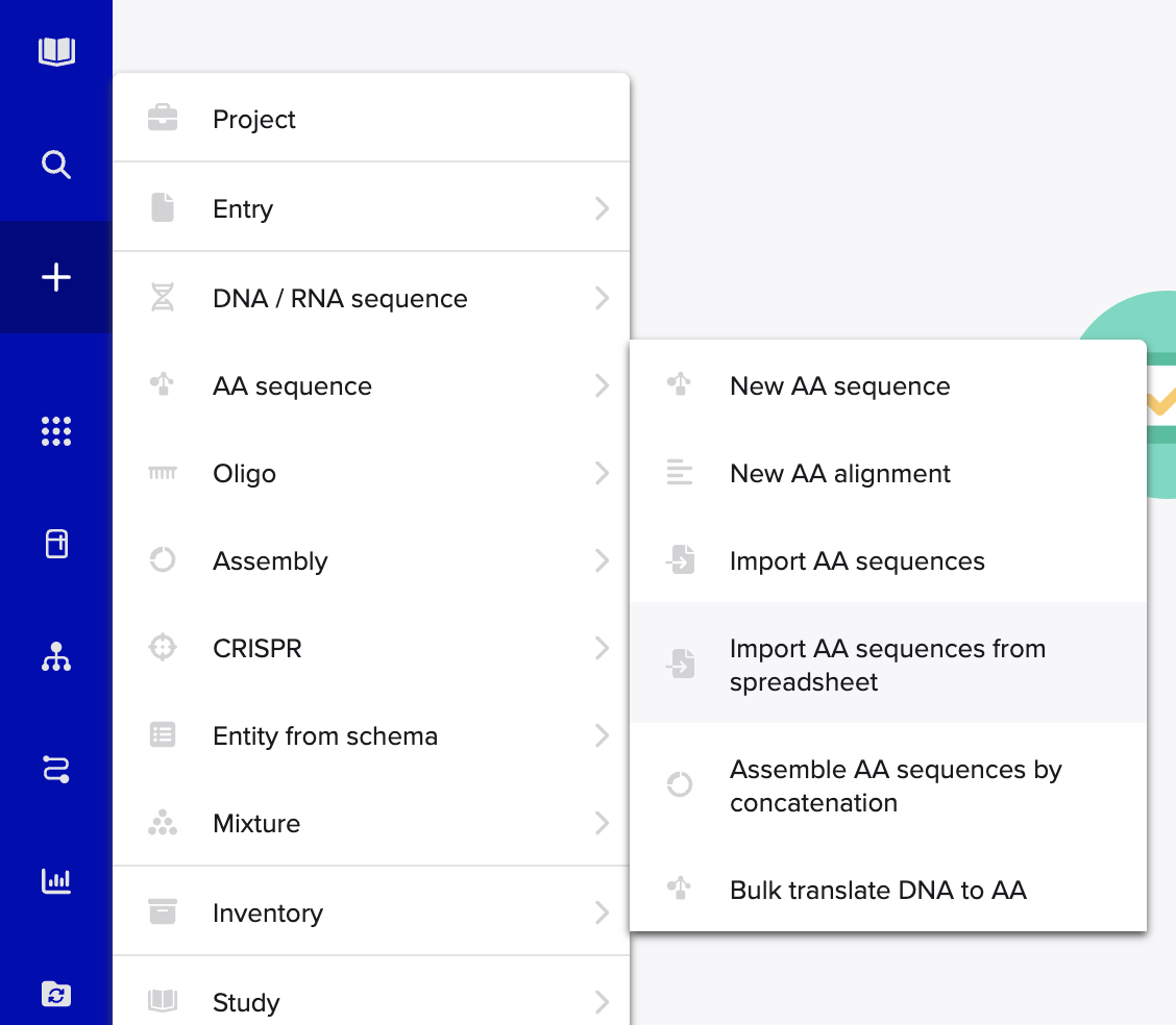 AA sequence overview – Benchling