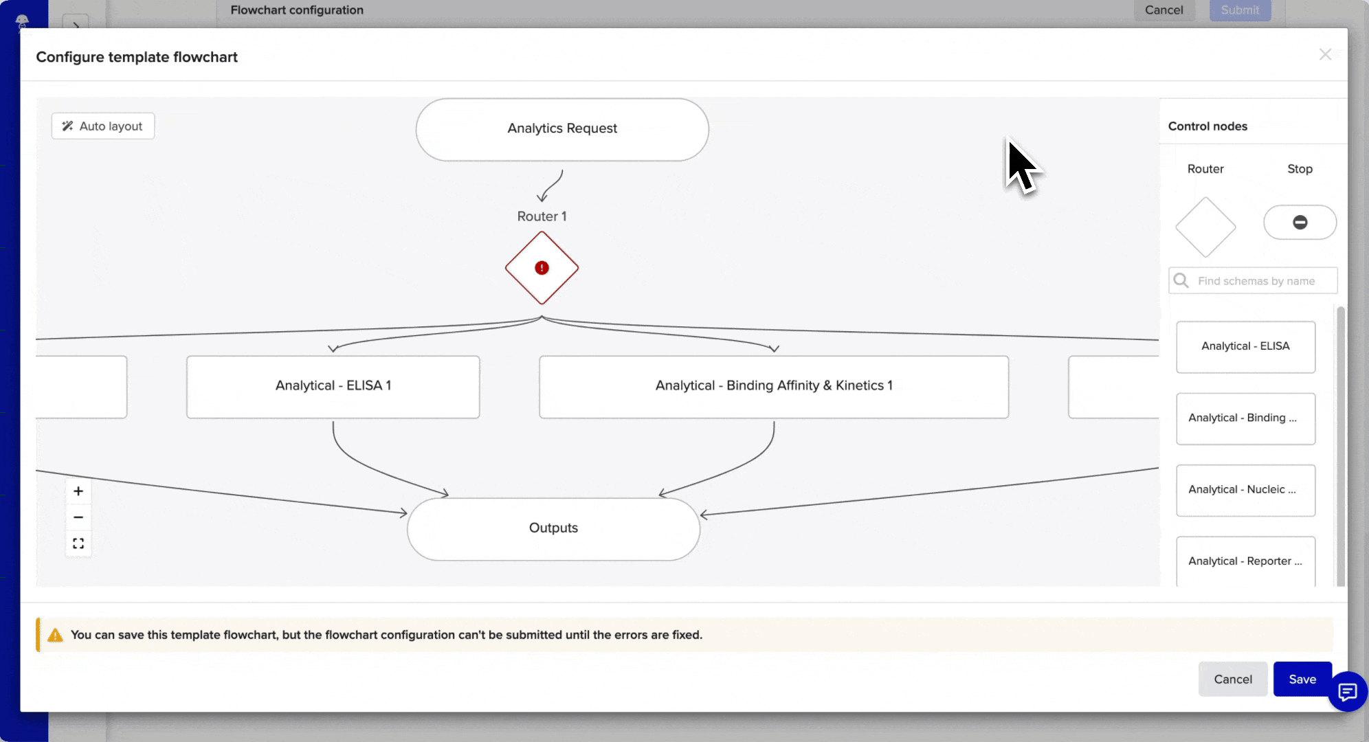 Configure Workflows schemas – Benchling