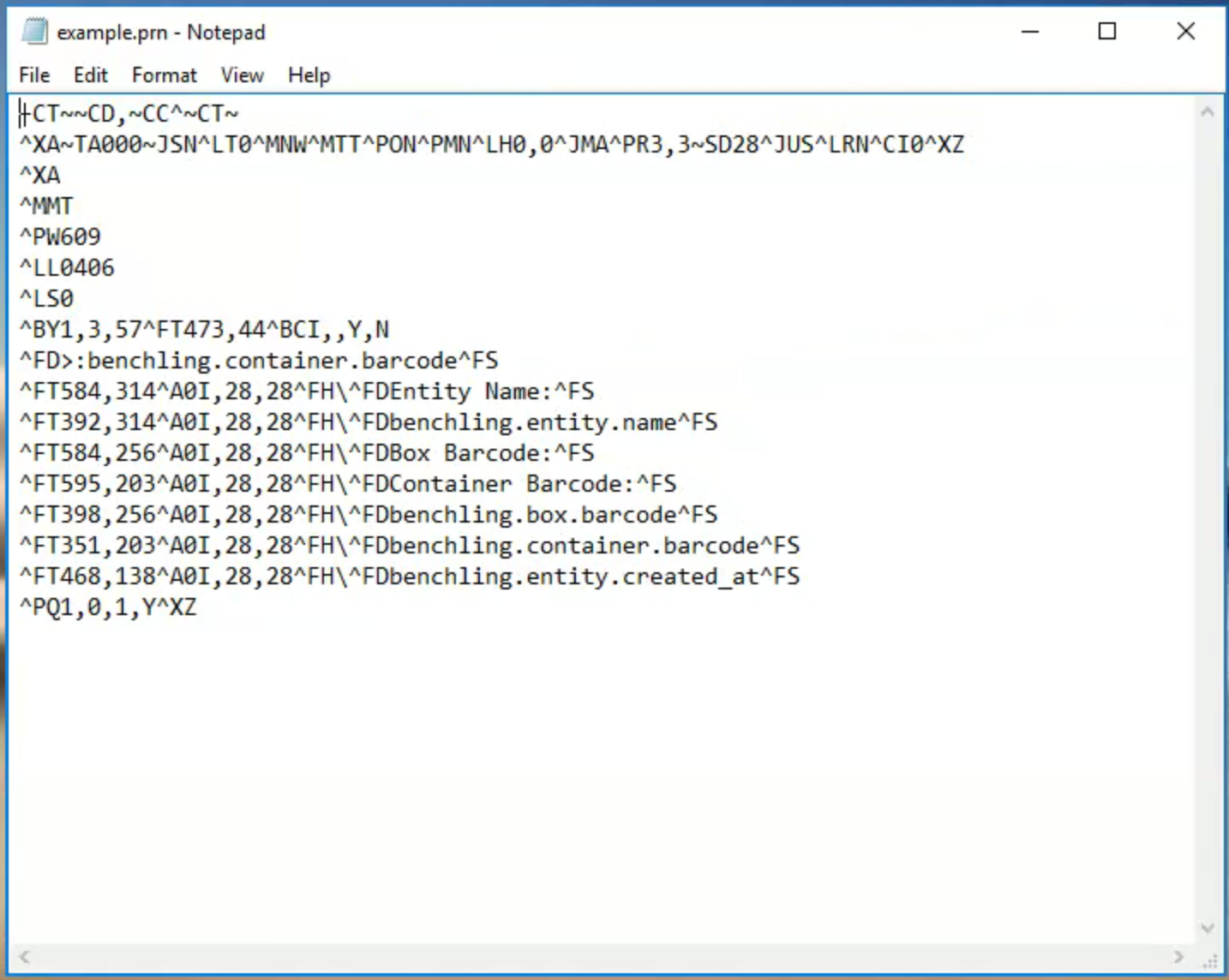 Configure label printing for Zebra Print – Benchling