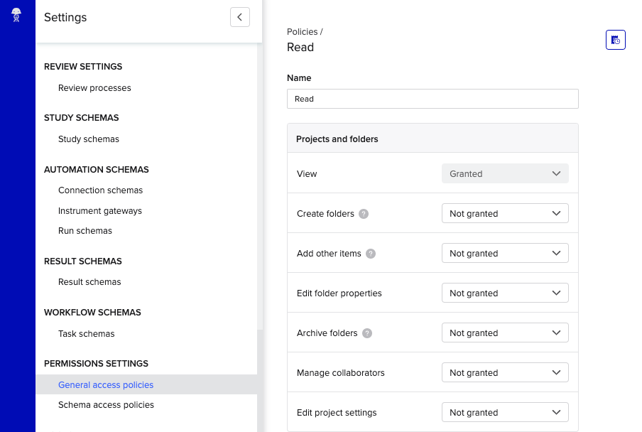 Permissions overview – Benchling