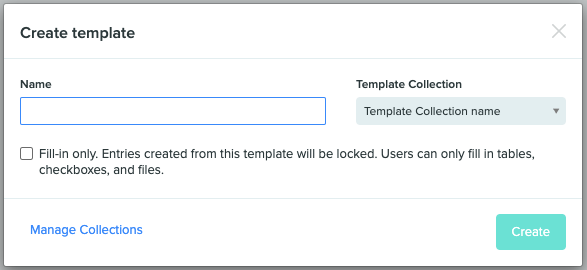 Creating And Customizing Fill in Templates Benchling