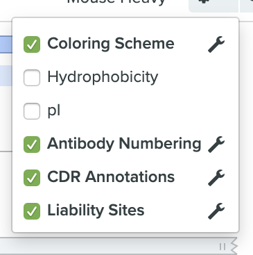 Annotate antibody-specific information on protein sequences – Benchling