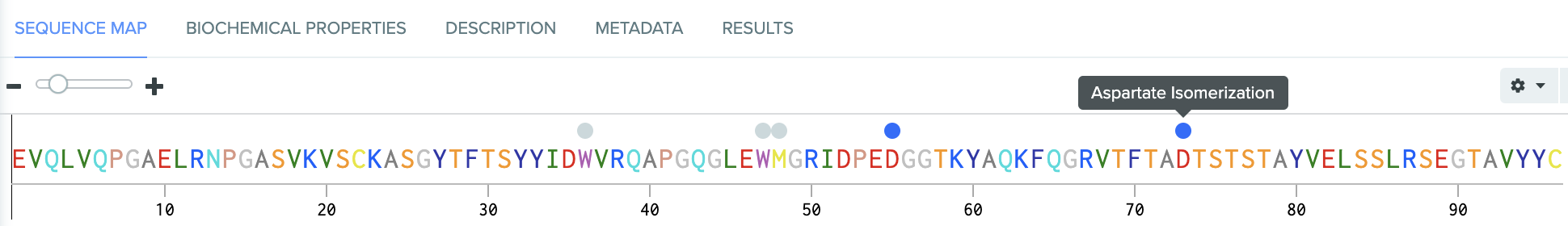 Annotate antibody-specific information on protein sequences – Benchling